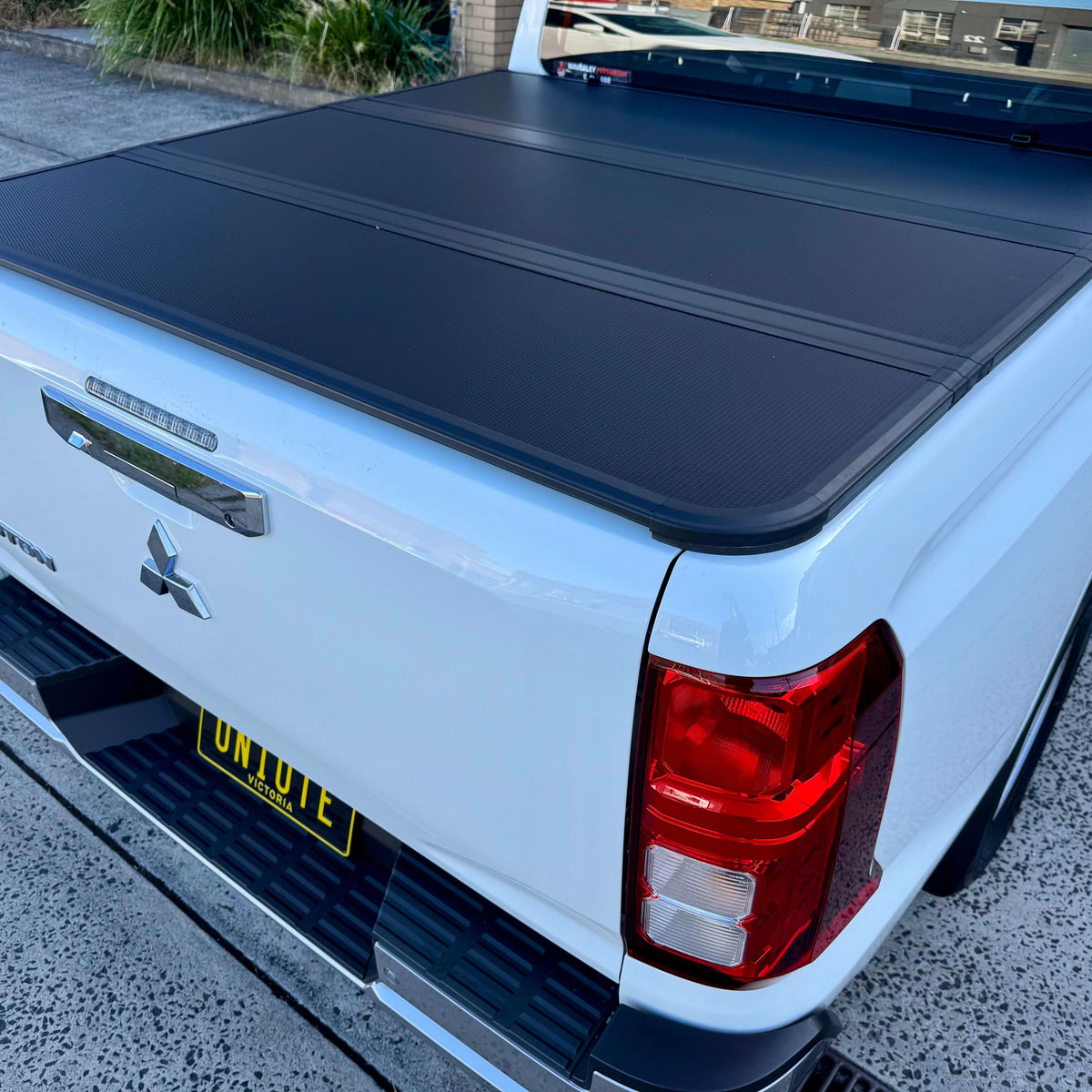 Tri-Fold Hard Lid — Mitsubishi Triton MV 2024+ | UniUte